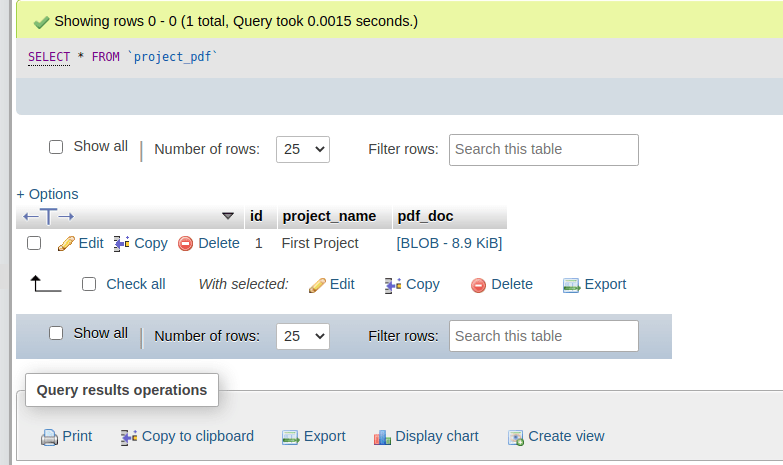 Use Mysql Blob Column With Php To Store Pdf File Looking For It News