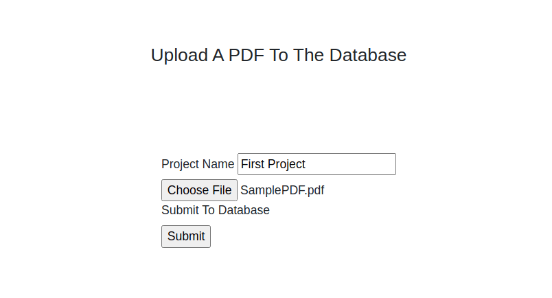 Use Mysql Blob Column With Php To Store Pdf File Looking For It News